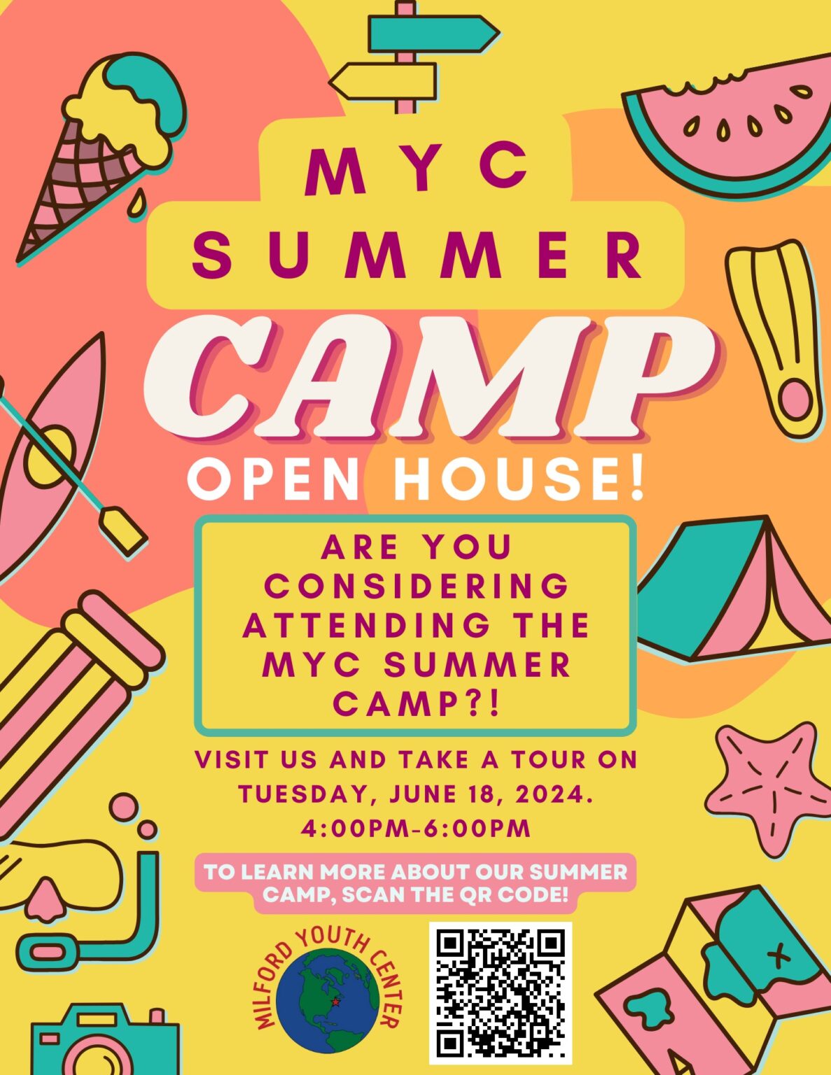 Summer Camp Open House – Milford Youth Center