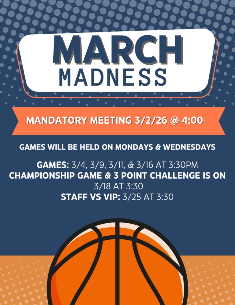 March Madness 2026! – Milford Youth Center